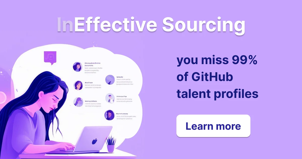 You miss 99% of GitHub talent profiles | DevScanr